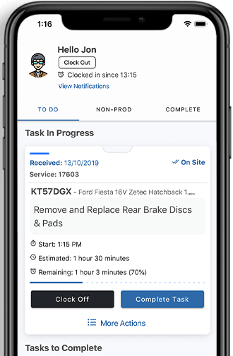 Digital Job Cards - Dragon2000